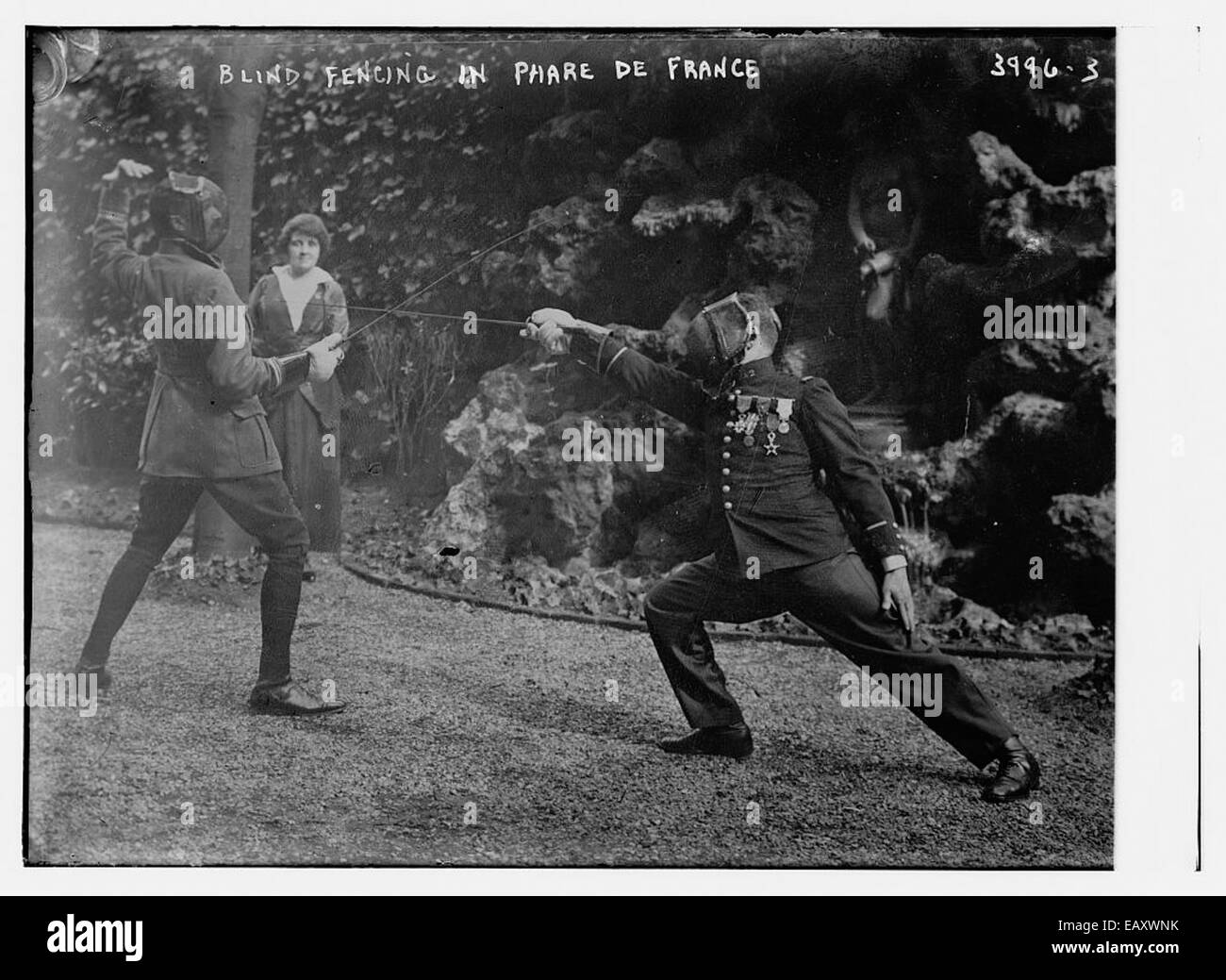 This work depicts a fencing scene from the historical period around 149 ...