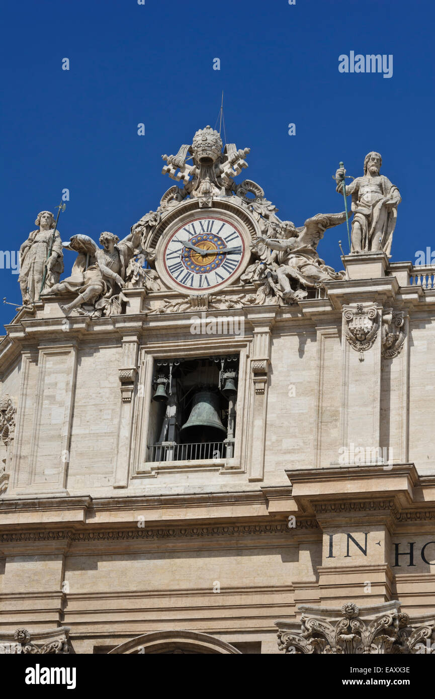 St peter basilica bell rome hi-res stock photography and images - Alamy