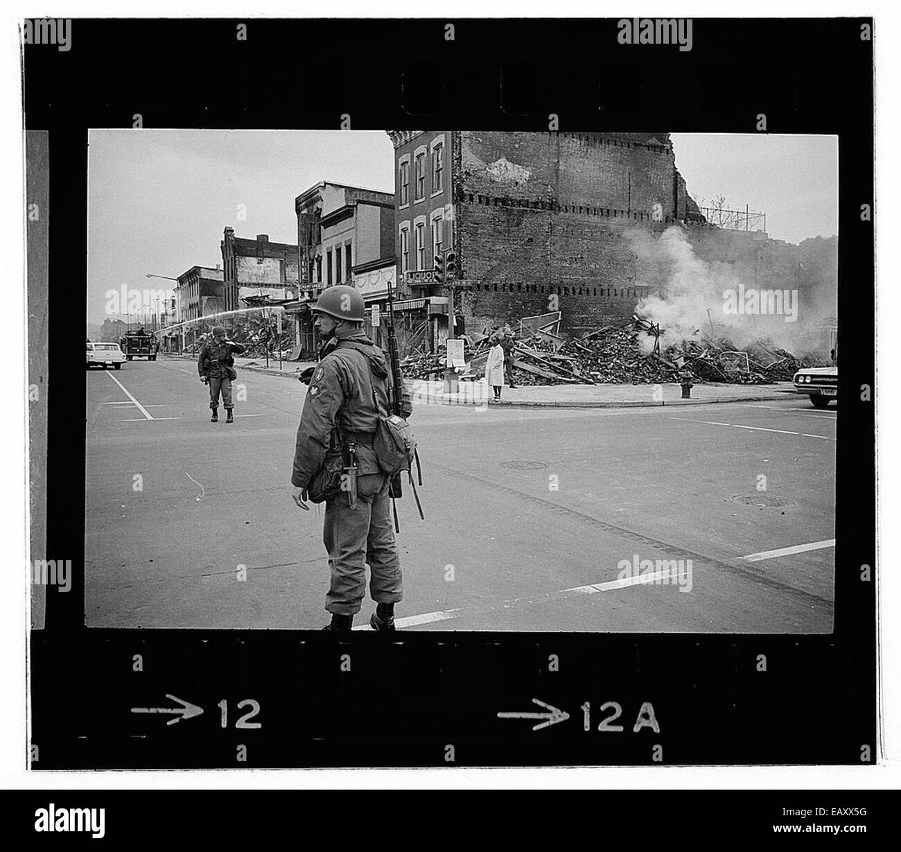 Aftermath Black and White Stock Photos & Images - Alamy