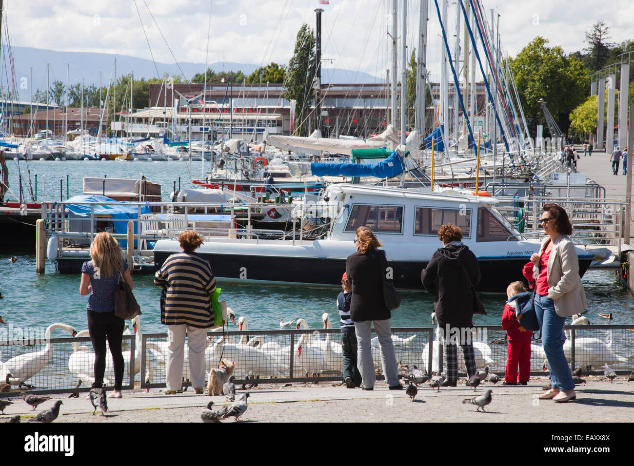 Lausanne lake hi-res stock photography and images - Alamy