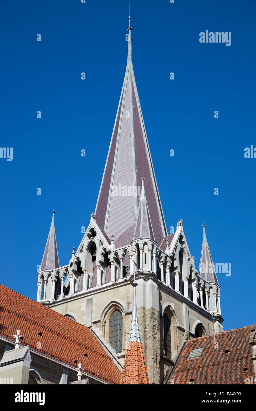 Switzerland lausanne cathedral hi-res stock photography and images - Alamy