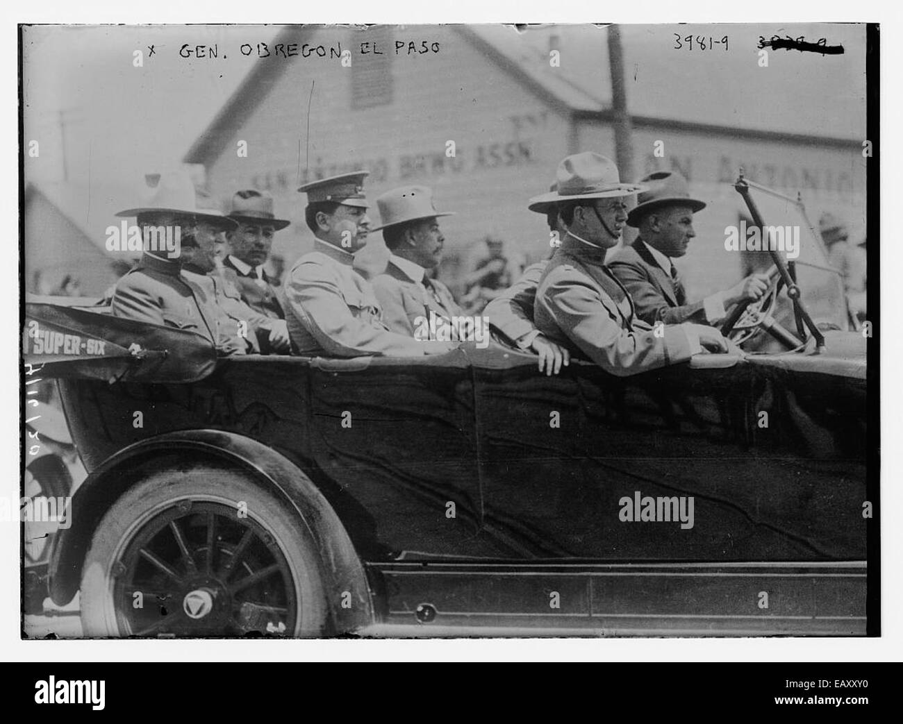 This image features General Obregon in El Paso, likely reflecting a key ...