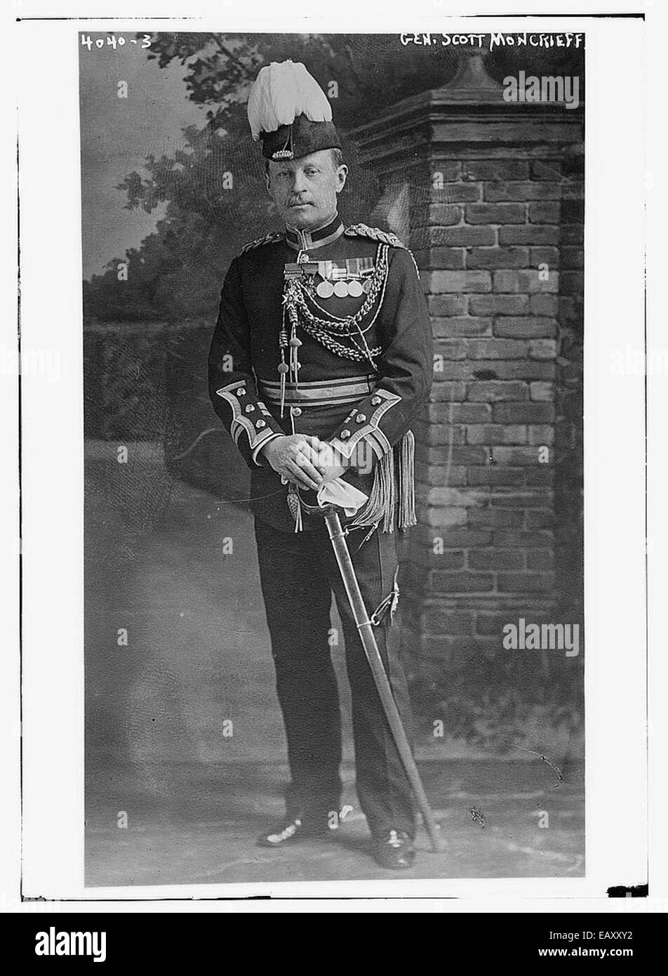 A historical reference to General Sir Frederick Scott Moncrieff ...