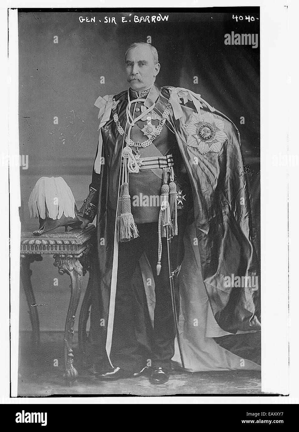 General Sir Edward Barrow, a notable figure in British military history ...