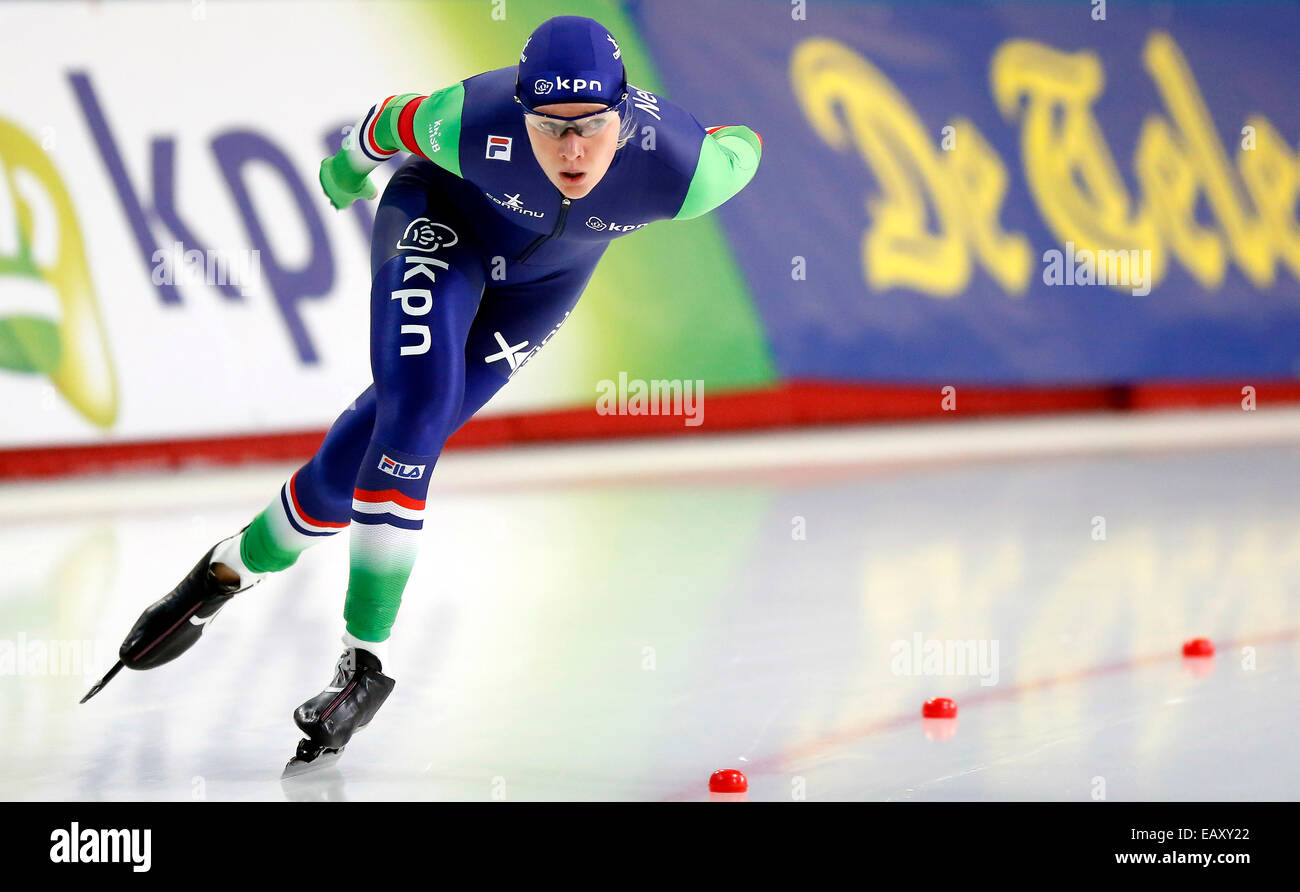 Seoul, South Korea. 21st Nov, 2014. Yvonne Nauta (NED) Speed Skating ...