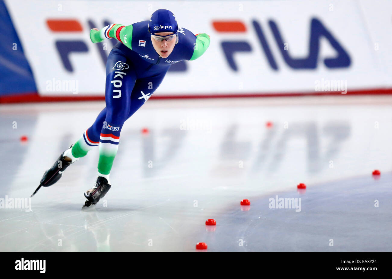 Seoul, South Korea. 21st Nov, 2014. Yvonne Nauta (NED) Speed Skating ...