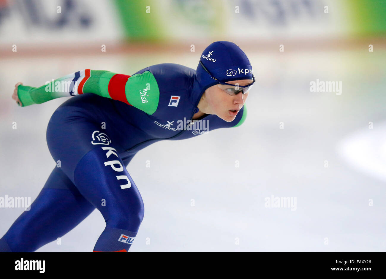 Seoul, South Korea. 21st Nov, 2014. Yvonne Nauta (NED) Speed Skating ...