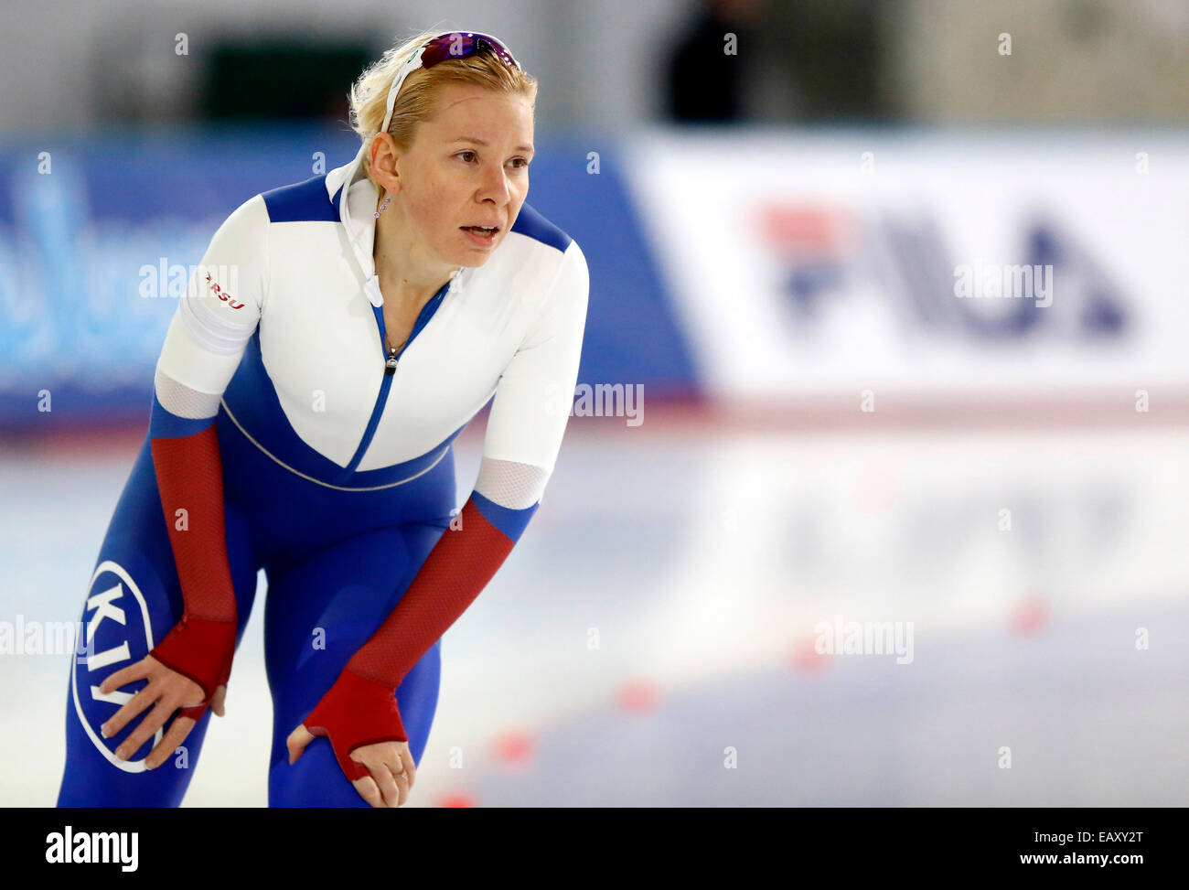 Seoul, South Korea. 21st Nov, 2014. Yuliya Skokova (RUS) Speed Skating ...