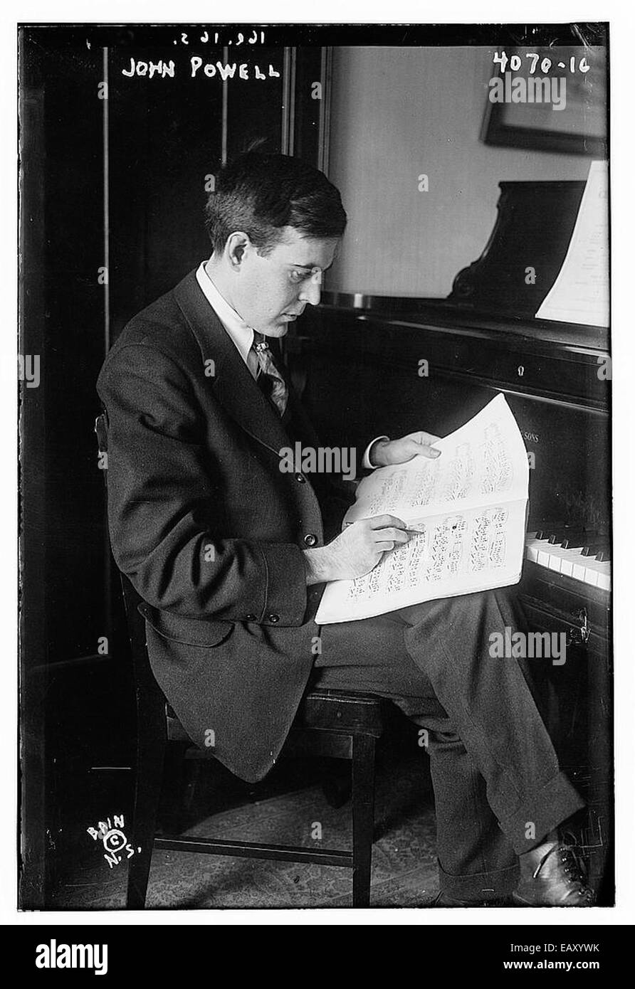 John Powell at piano 157 Stock Photo - Alamy