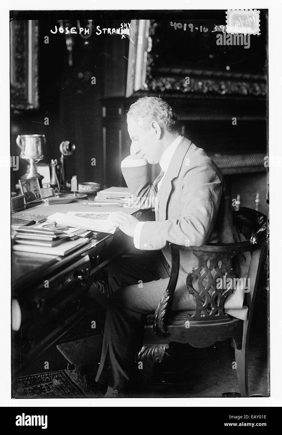 This work by Jos Stransky, dated 152, reflects the early Renaissance ...