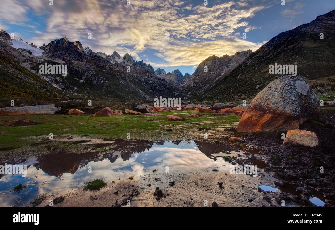 Trola range of the Tibetan plateau, Sichuan province, China Stock Photo ...