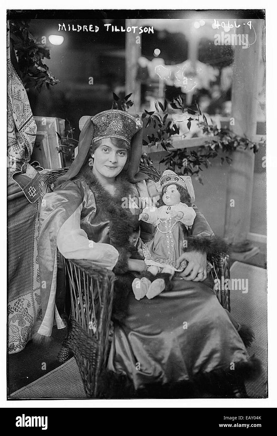 This image is attributed to Mildred Tillotson, a 20th-century artist ...