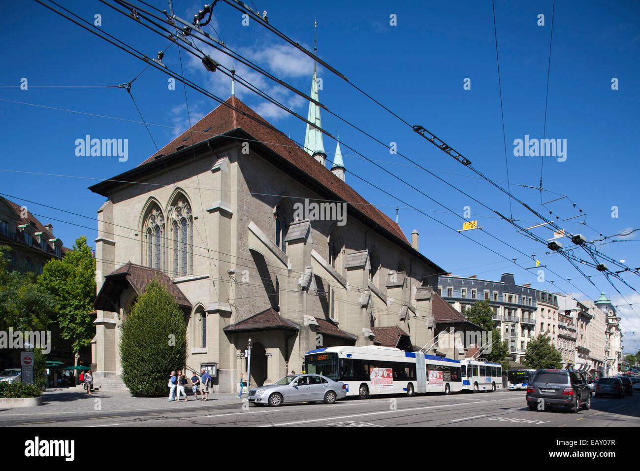 St francis church switzerland hi-res stock photography and images - Alamy