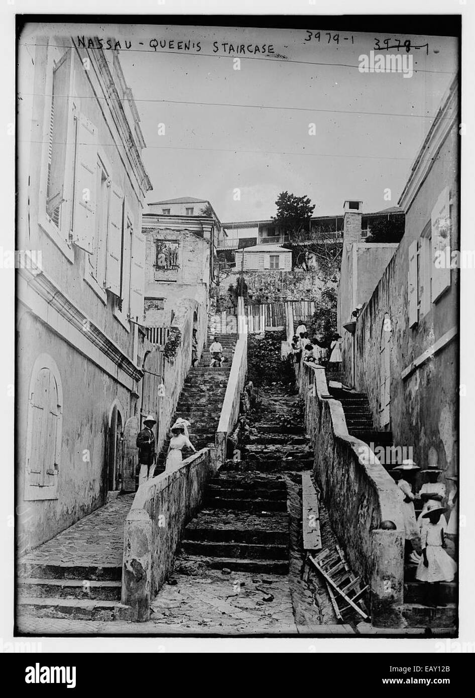 The Queen’s Staircase in Nassau, Bahamas, is a historical landmark ...