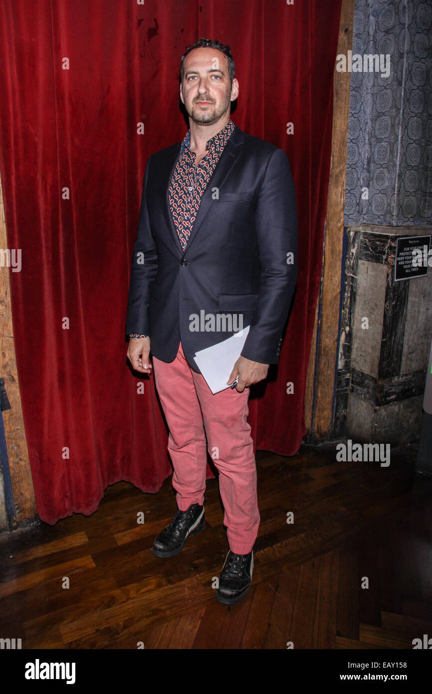 The 59th Annual OBIE Awards held at Webster Hall. Featuring: David Bar ...
