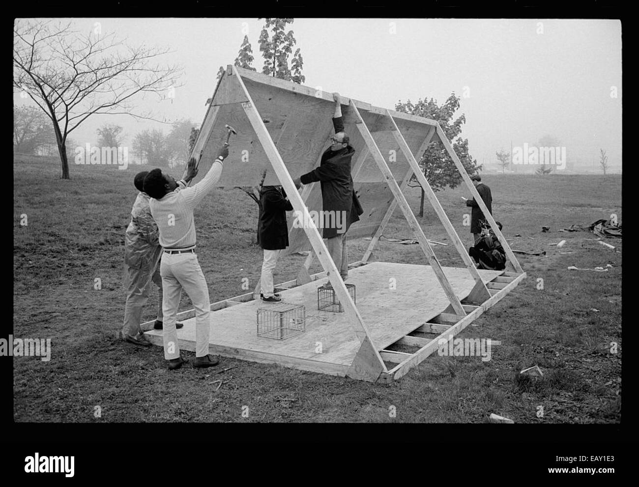 Southern christian leadership conference Black and White Stock Photos ...