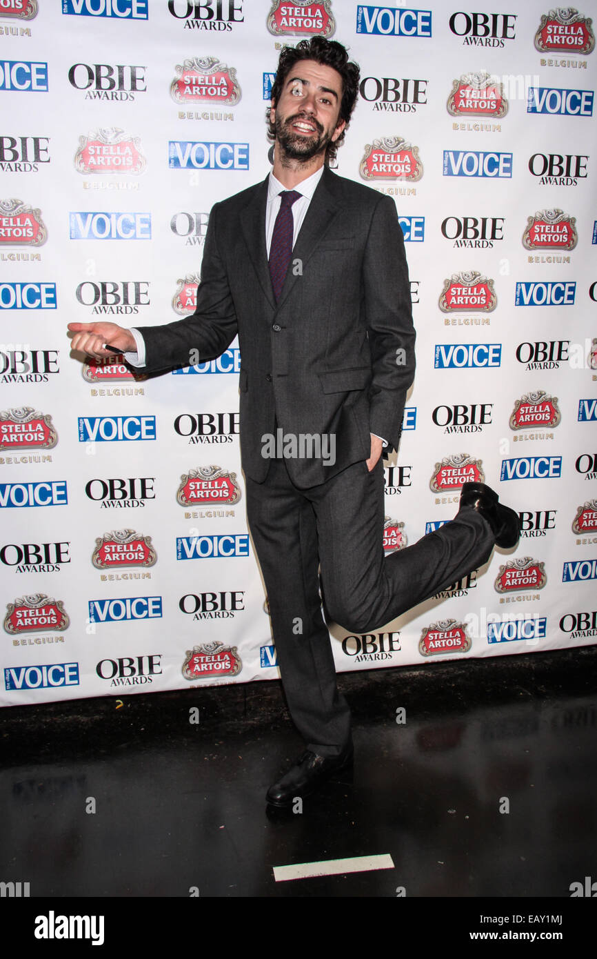 The 59th Annual OBIE Awards held at Webster Hall. Featuring: Hamish ...