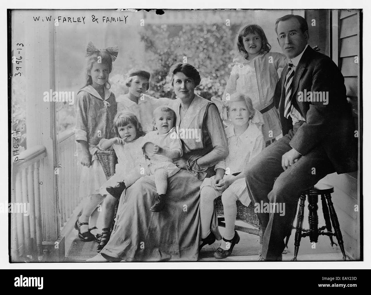 Early family photo Black and White Stock Photos & Images - Alamy