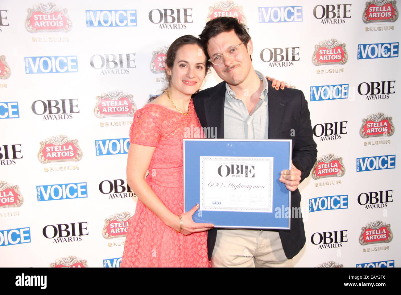 The 59th Annual OBIE Awards held at Webster Hall. Featuring: Abigail ...