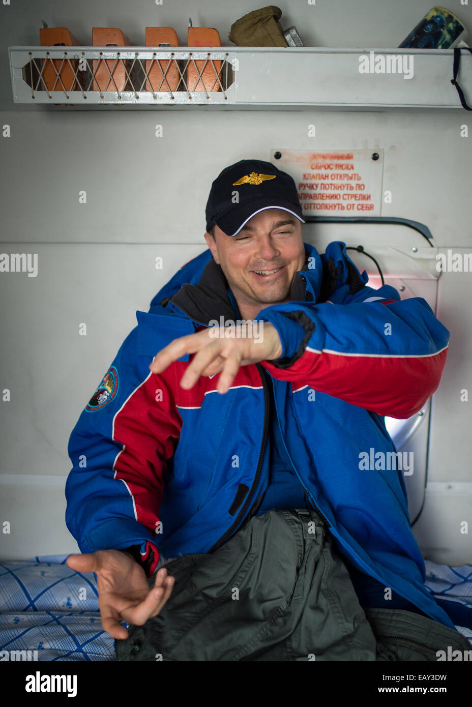 Expedition 41’s Soyuz TMA-13M spacecraft landed in Arkalyk, Kazakhstan ...