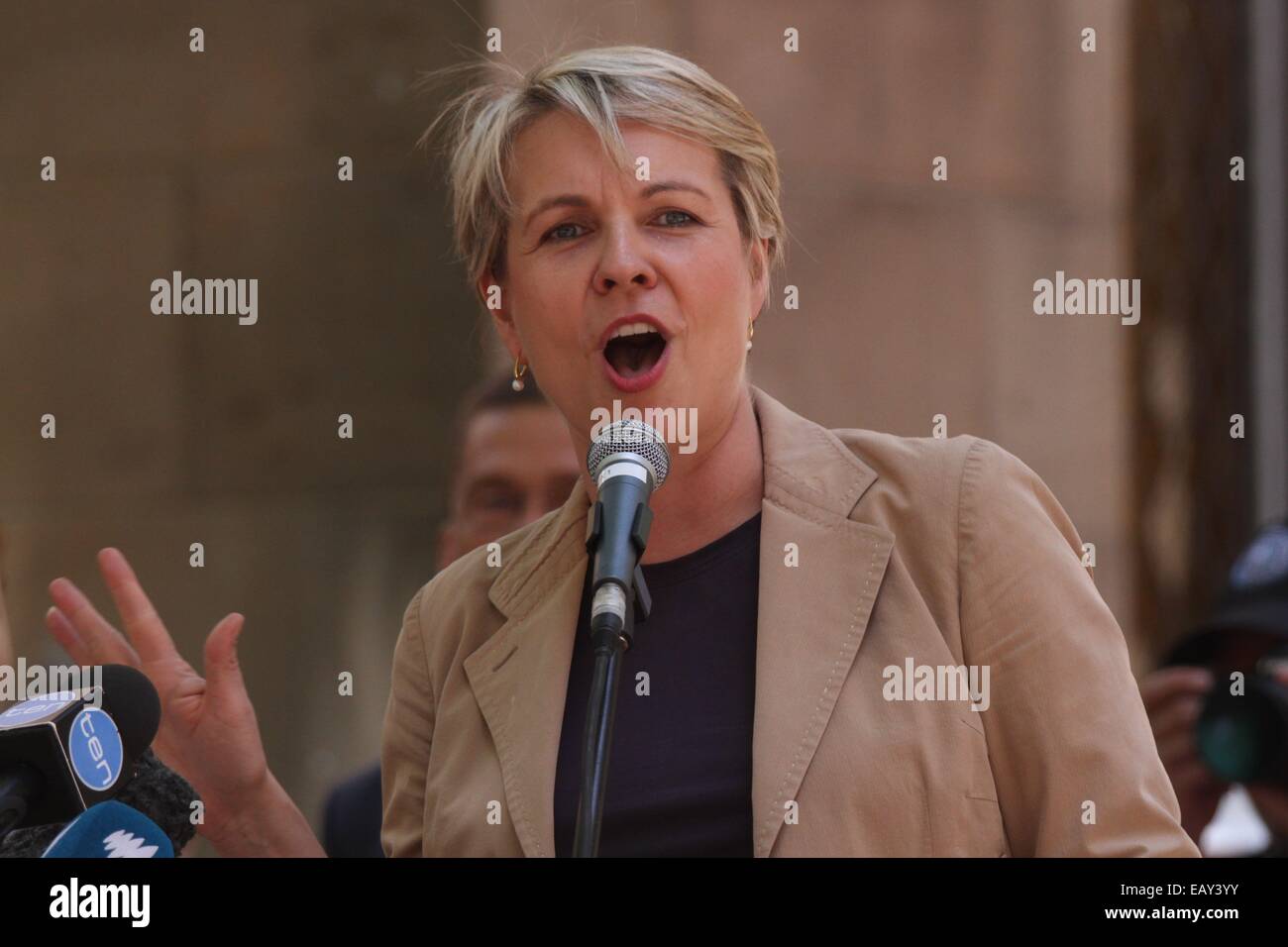 Sydney Australia 21st Nov 2014 Labor Deputy Leader Tanya Plibersek