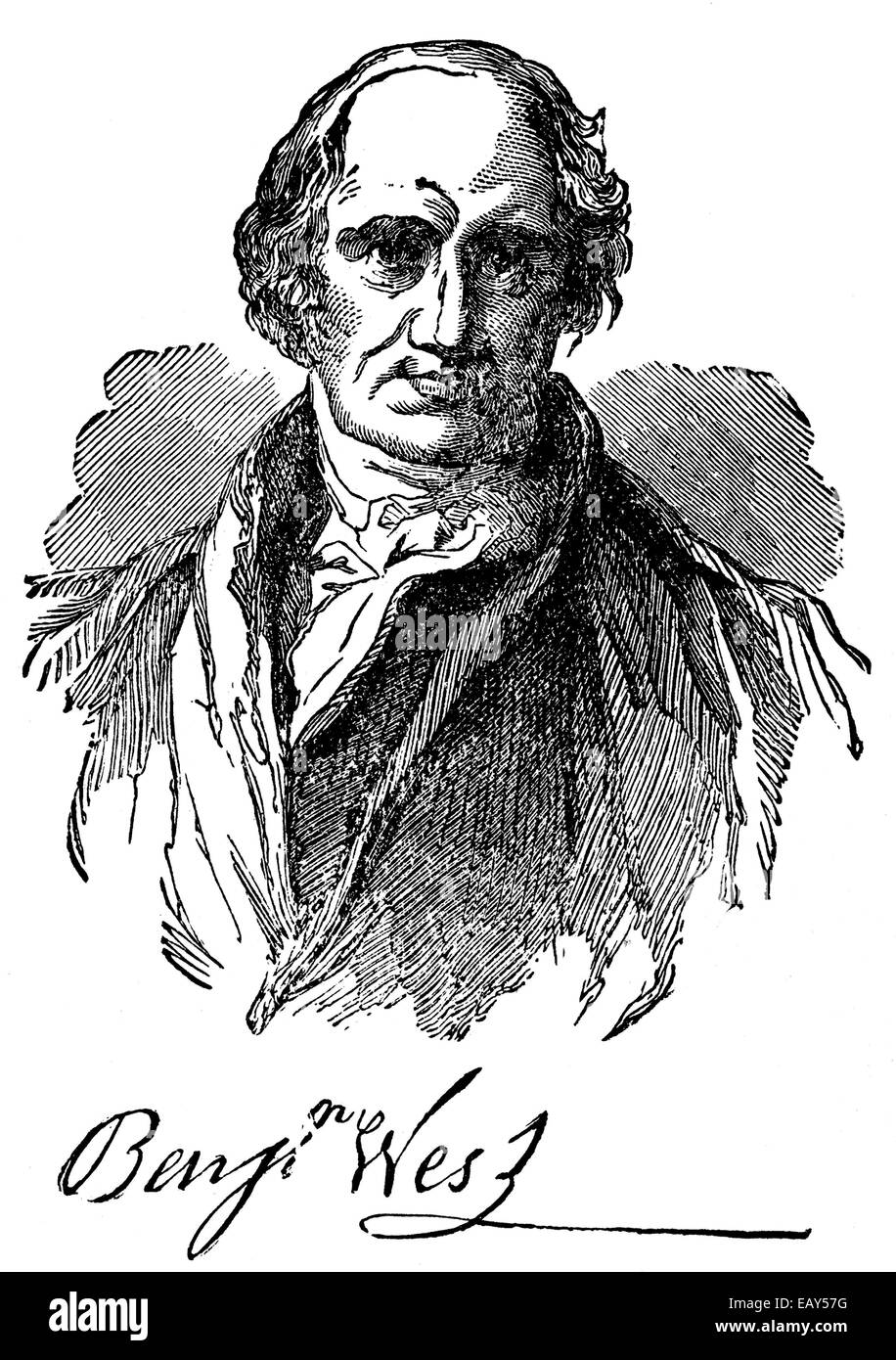 Benjamin west Black and White Stock Photos & Images - Alamy