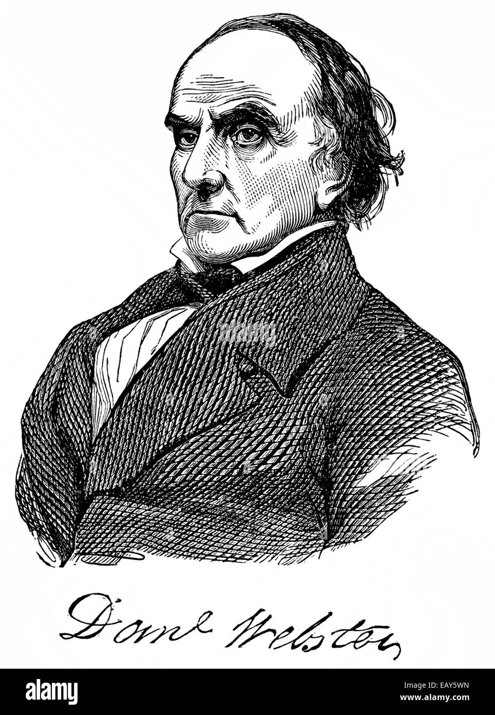 Daniel webster portrait Cut Out Stock Images & Pictures - Alamy