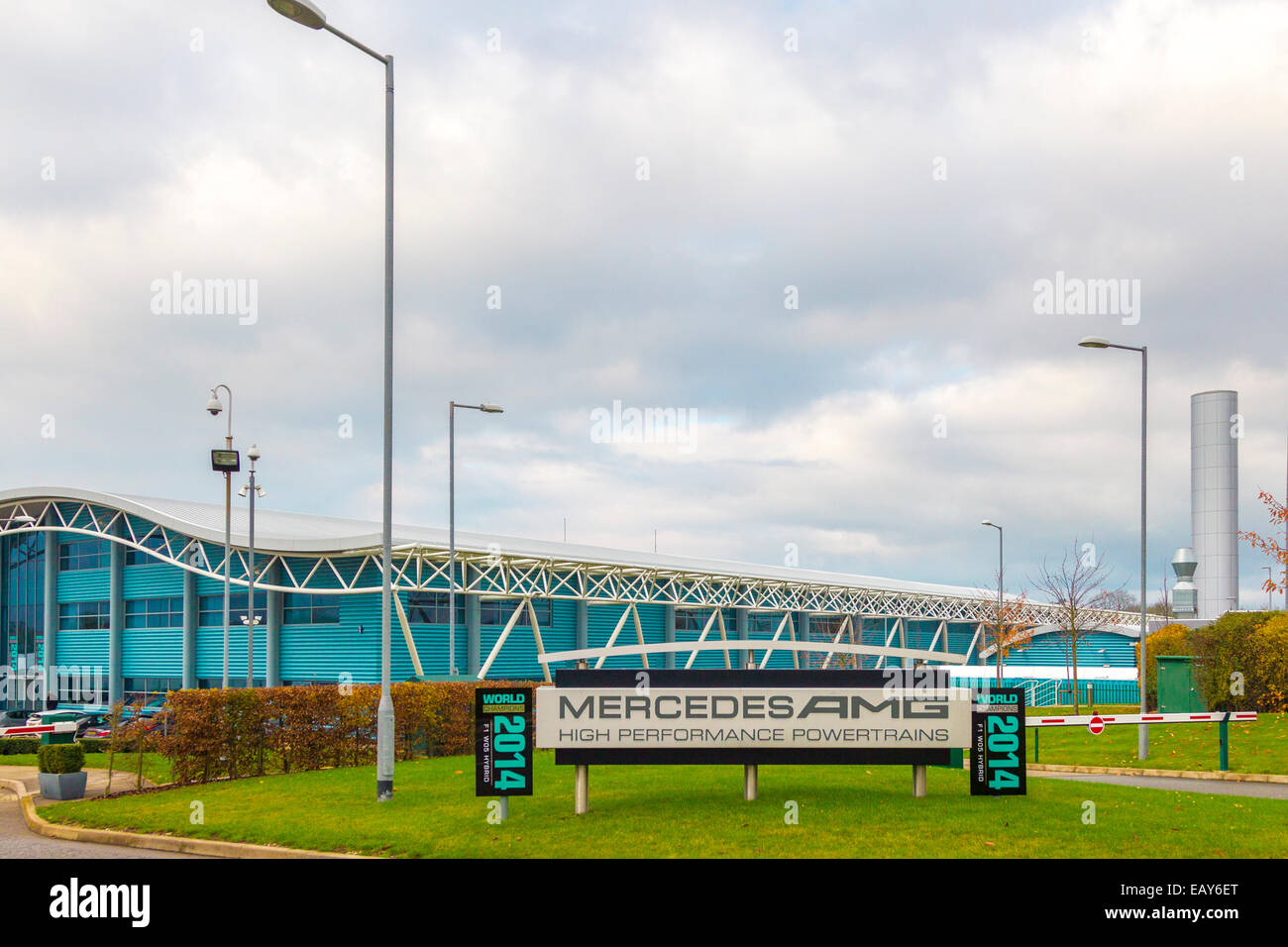 Mercedes f1 factory hi-res stock photography and images - Alamy