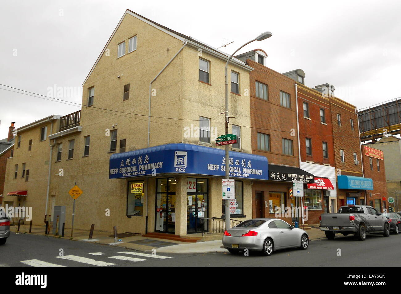 The building at 222 North 9th Street, Philadelphia, is an example of ...