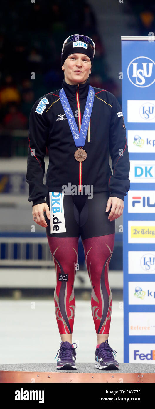 Seoul, South Korea. 21st Nov, 2014. Judith Hesse (GER) Speed Skating ...