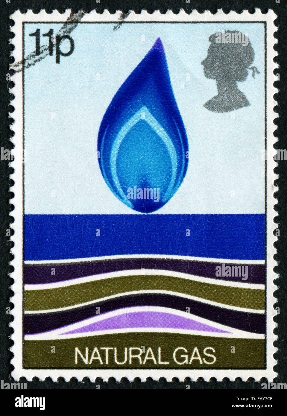 UNITED KINGDOM - CIRCA 1978: A British Used Postage Stamp showing ...