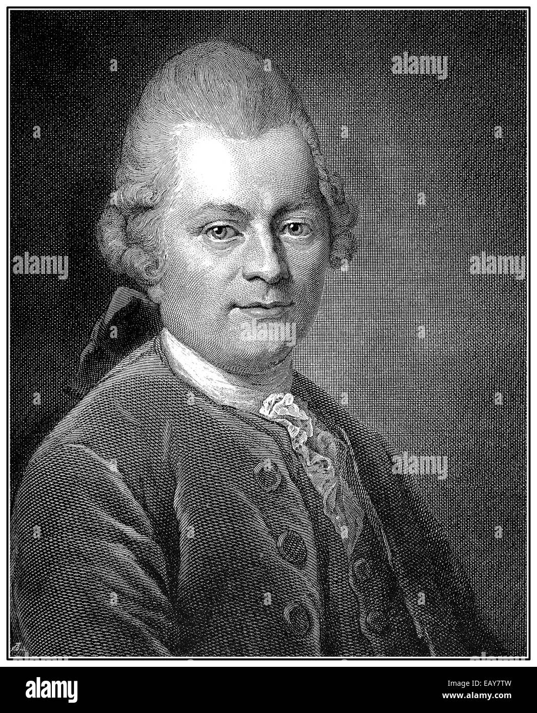 A german poet of the enlightenment hi-res stock photography and images ...