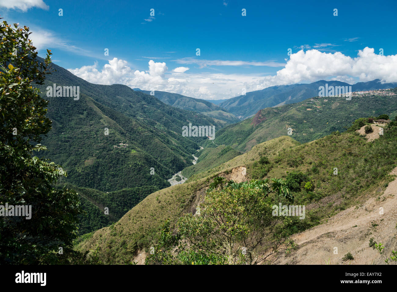 Andes landscape in the environment of La Paz, Bolivia Stock Photo - Alamy