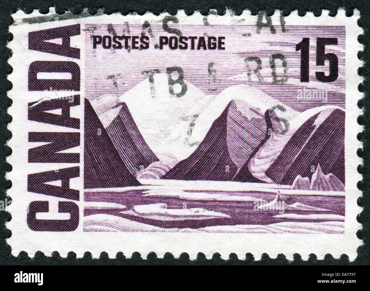 CANADA - CIRCA 1980: A stamp printed in Canada shows image of the ...