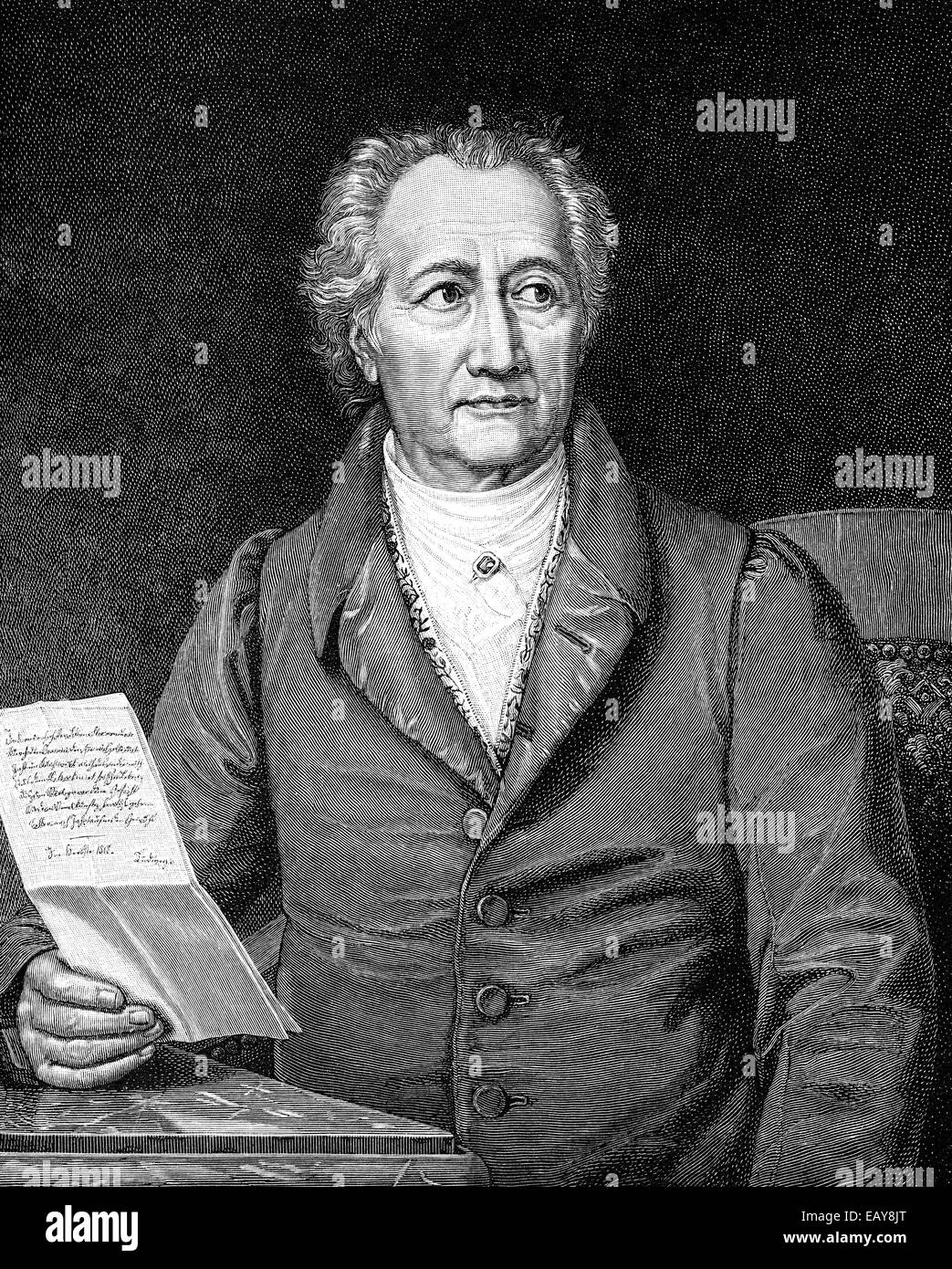 Johann Von Goethe Portrait High Resolution Stock Photography and Images ...