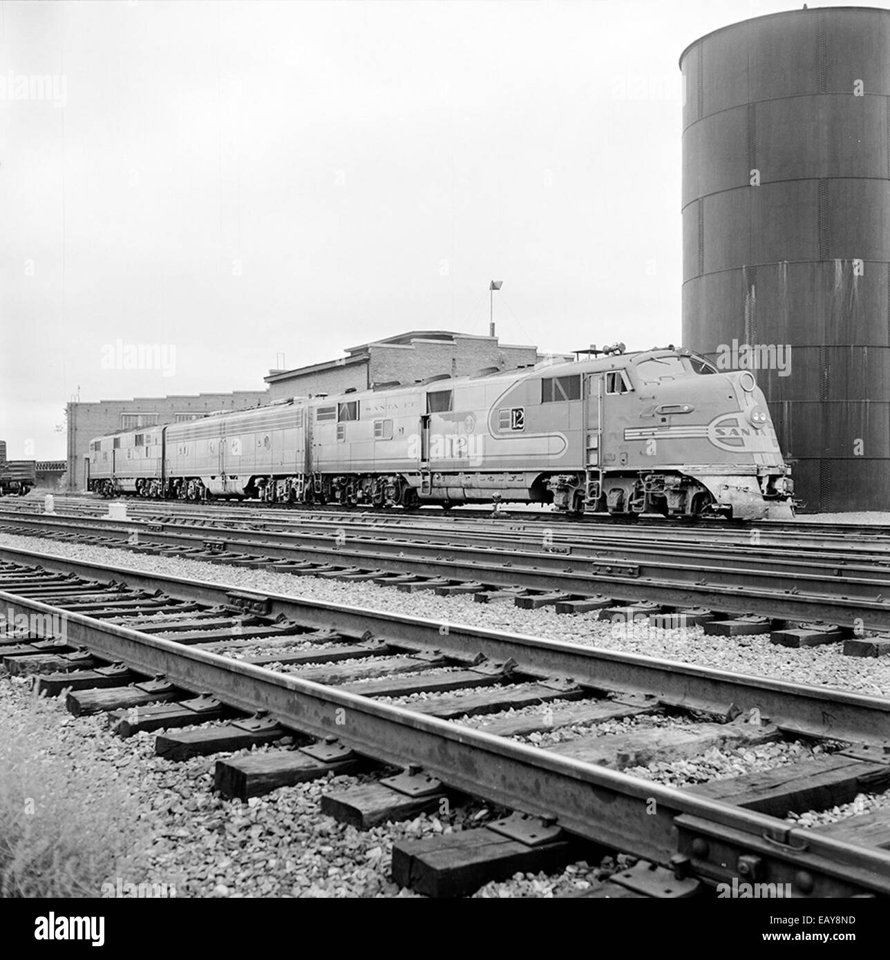 The Atchison, Topeka, & Santa Fe (ATSF) Diesel Electric Passenger ...