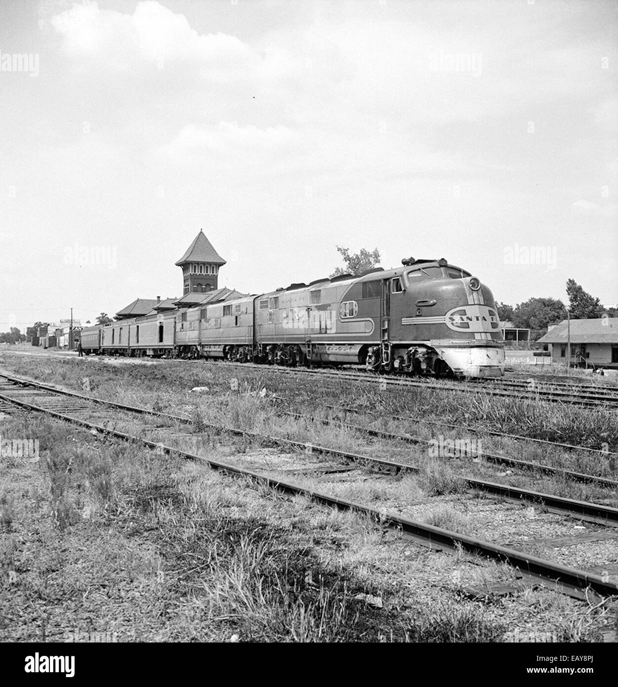 Atchison, Topeka, & Santa Fe Diesel Electric Passenger Locomotive No ...