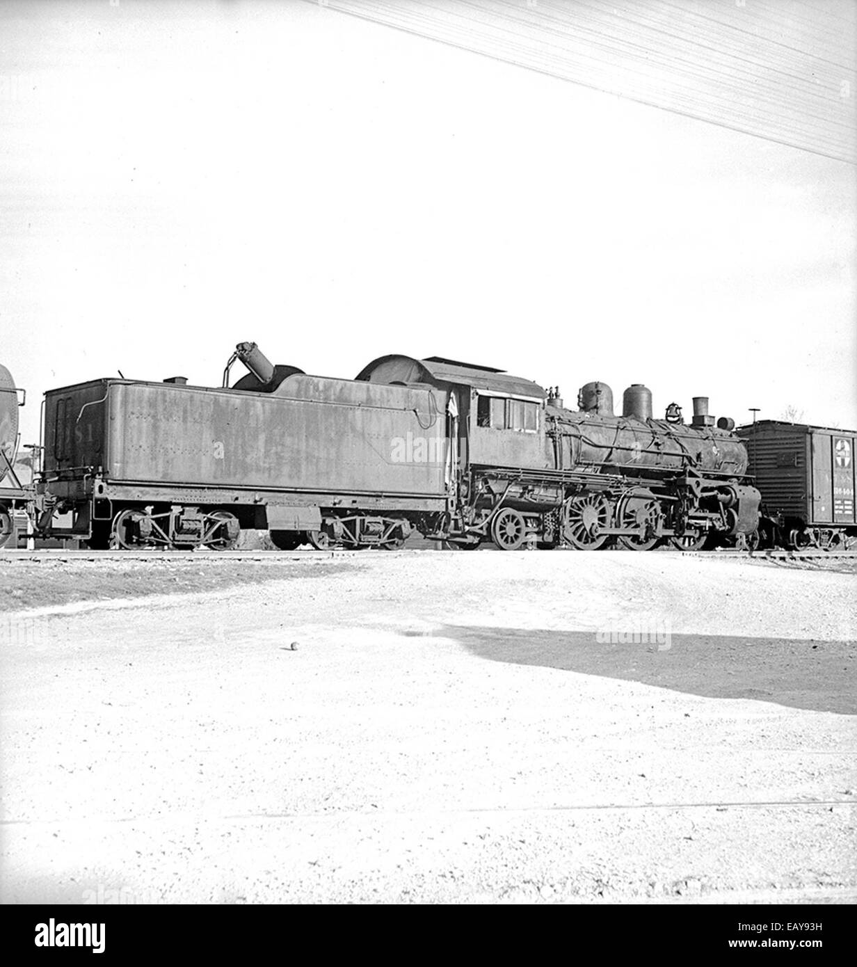 *Locomotive No. 1081* from the Atchison, Topeka & Santa Fe Railway is a ...
