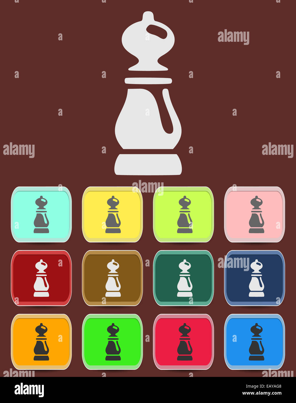 Pepper icon - Vector symbol isolated Stock Photo - Alamy