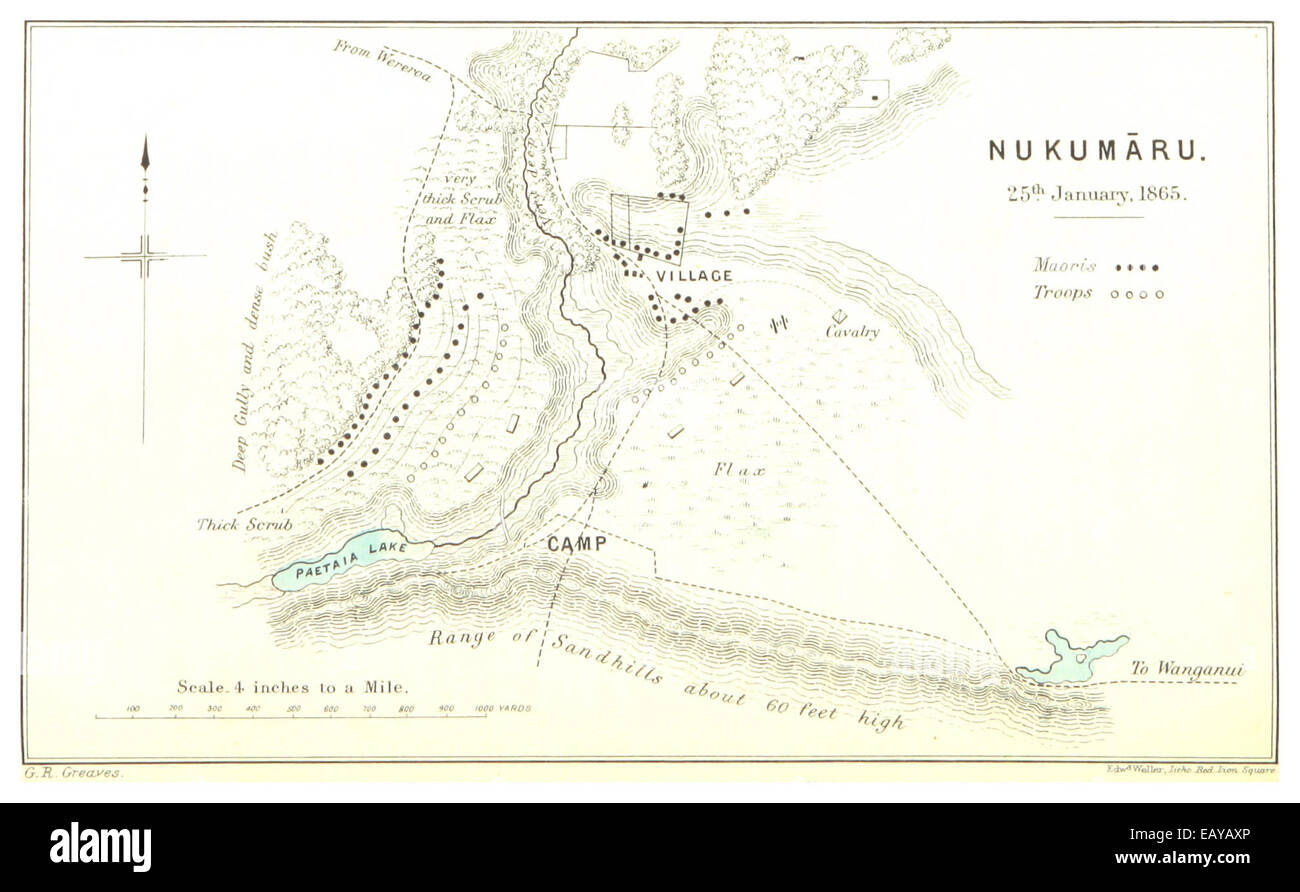 This 1873 illustration by Alexander depicts the ship Nukumaru on ...