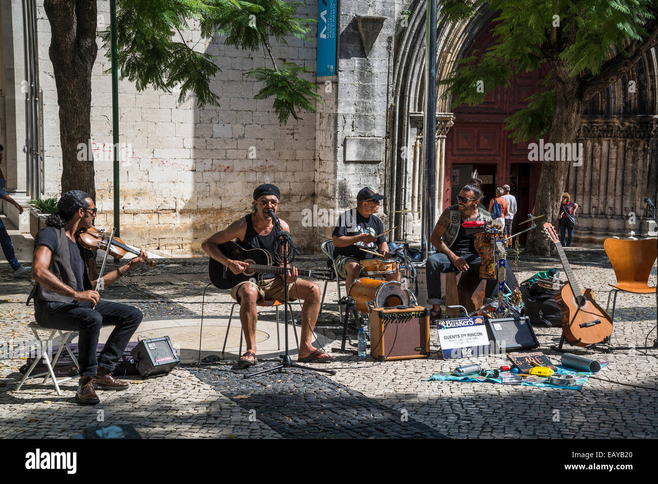 Lisbon largo do carmo hi-res stock photography and images - Alamy