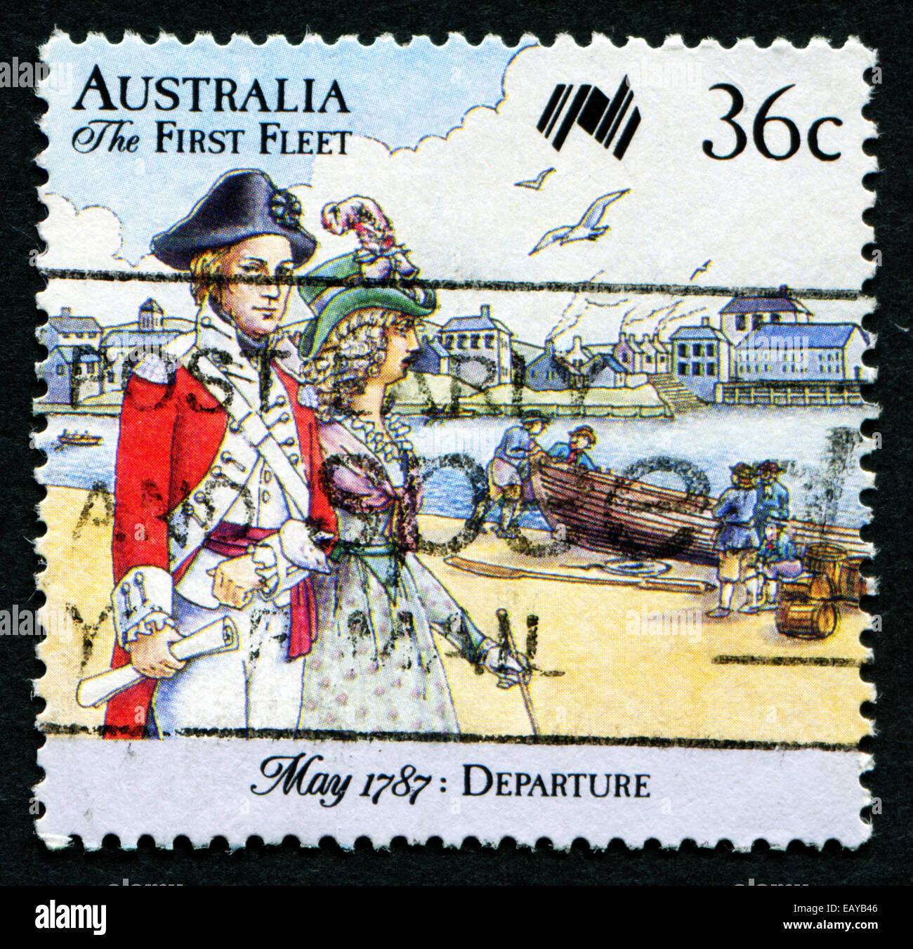 First fleet australia hi-res stock photography and images - Alamy