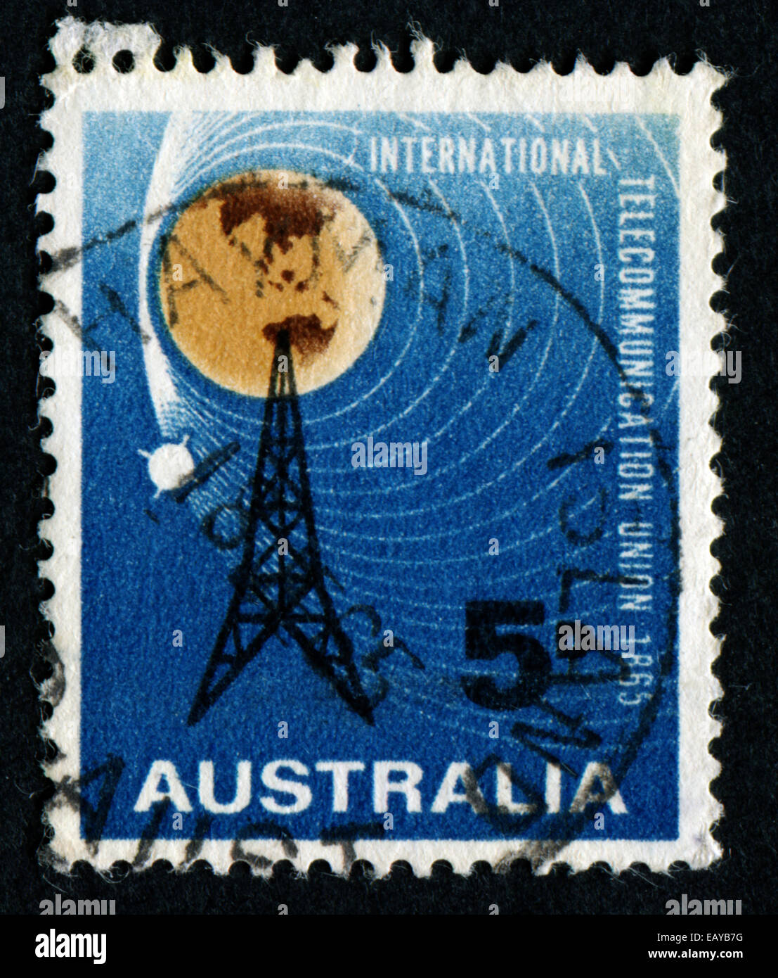 Stamp australia anniversary australia hi-res stock photography and ...