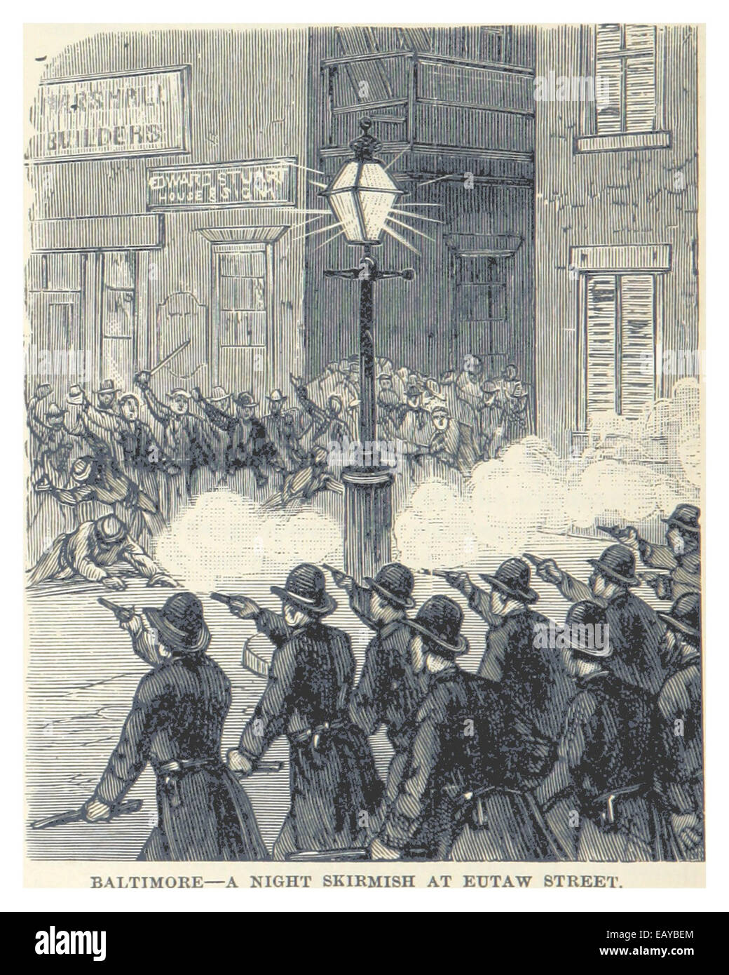 American civil war baltimore Cut Out Stock Images & Pictures - Alamy