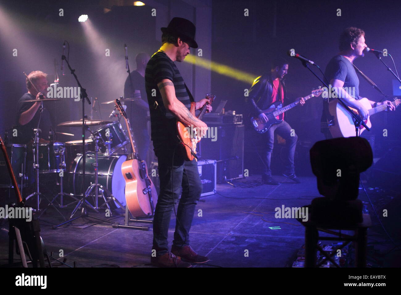 The Victoria Warehouse, Manchester, UK. 21st Nov, 2014.Dodgy headline ...