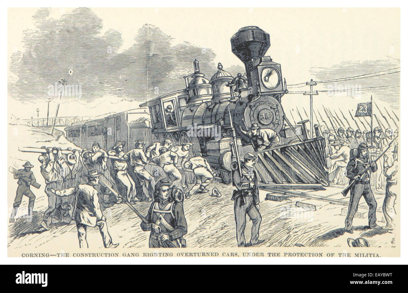 Corning map hi-res stock photography and images - Alamy