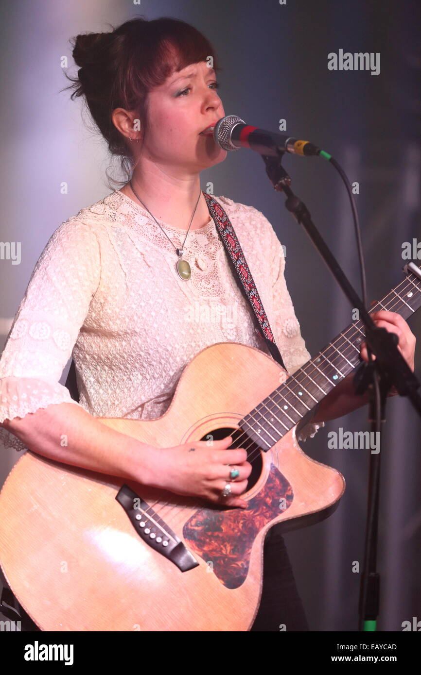 The Victoria Warehouse, Manchester, UK. 21st Nov, 2014.Emily Barker ...