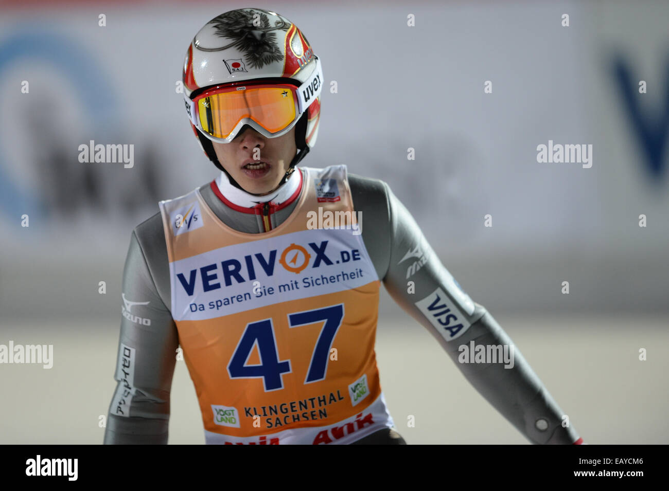 Klingenthal, Germany. 21st Nov, 2014. Japanese ski jumper Taku Takeuchi ...