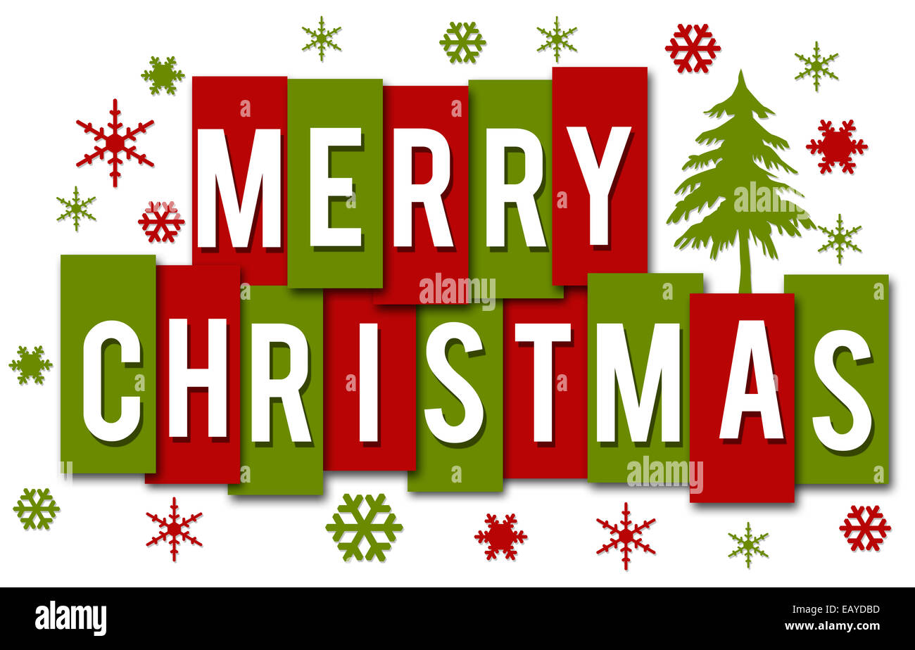 Merry christmas greeting wishes Cut Out Stock Images & Pictures - Alamy