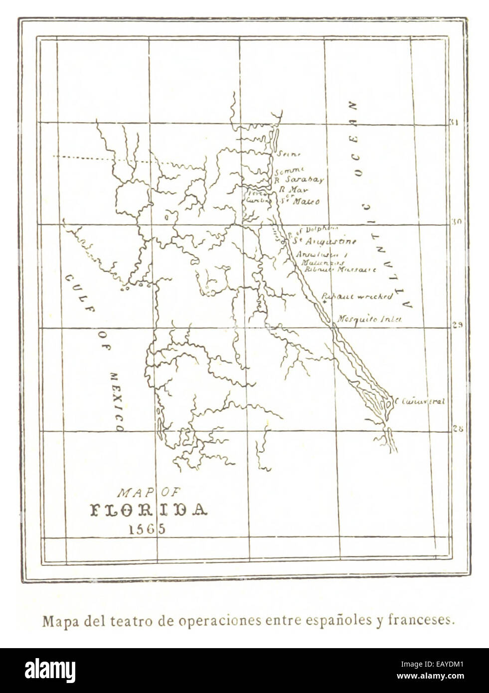 An 1893 historical illustration by Ruidiaz depicting the region of ...